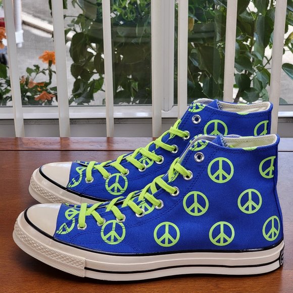 Converse | Shoes | Converse Chuck 7 Hi Unleash Peace Logo 67913c Game ...